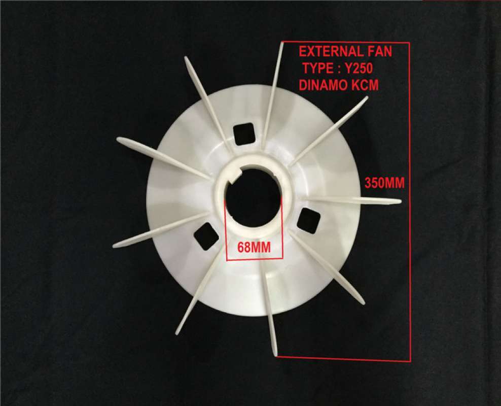 Jual kipas dinamo y250 kipas electro motor kipas motor external fan di ...