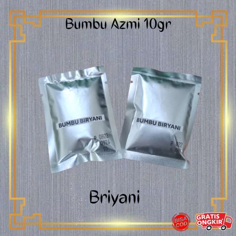 Jual Bumbu Nasi briyani isi 10gram / Bumbu Nasi briyani INSTAN No MSG ... Jual Bumbu Nasi briyani isi 10gram / Bumbu Nasi briyani INSTAN No MSG ...