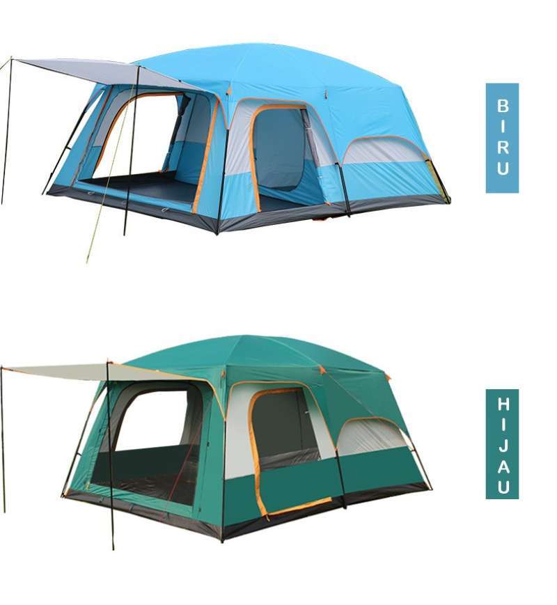 Jual Tenda Camping Keluarga - Tenda Kemping 4 Orang - Tenda Outdoor 2 ...
