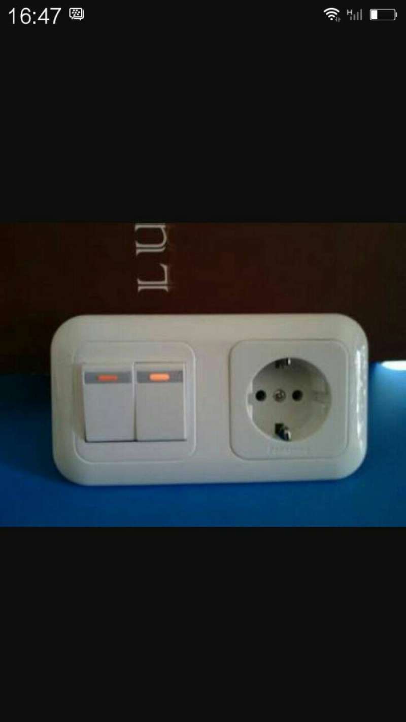 Promo Panasonic Stop Kontak+Saklar Seri +Lampu@Panasonic Diskon 16% di ...