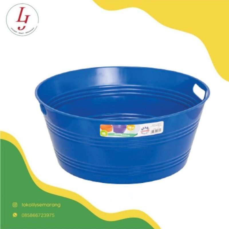 Jual Baskom Oval Seine 9935 Atari Biru Di Seller Toko Lily Semarang ...