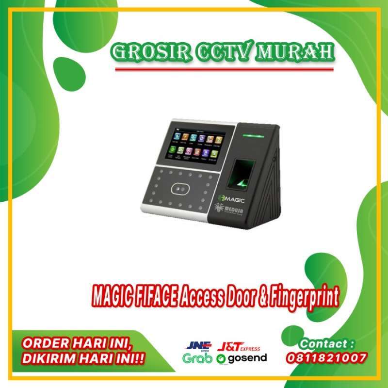 Jual Mesin Absen Sidik Jari, Mesin Absensi Wajah Magic Fiface Access ...