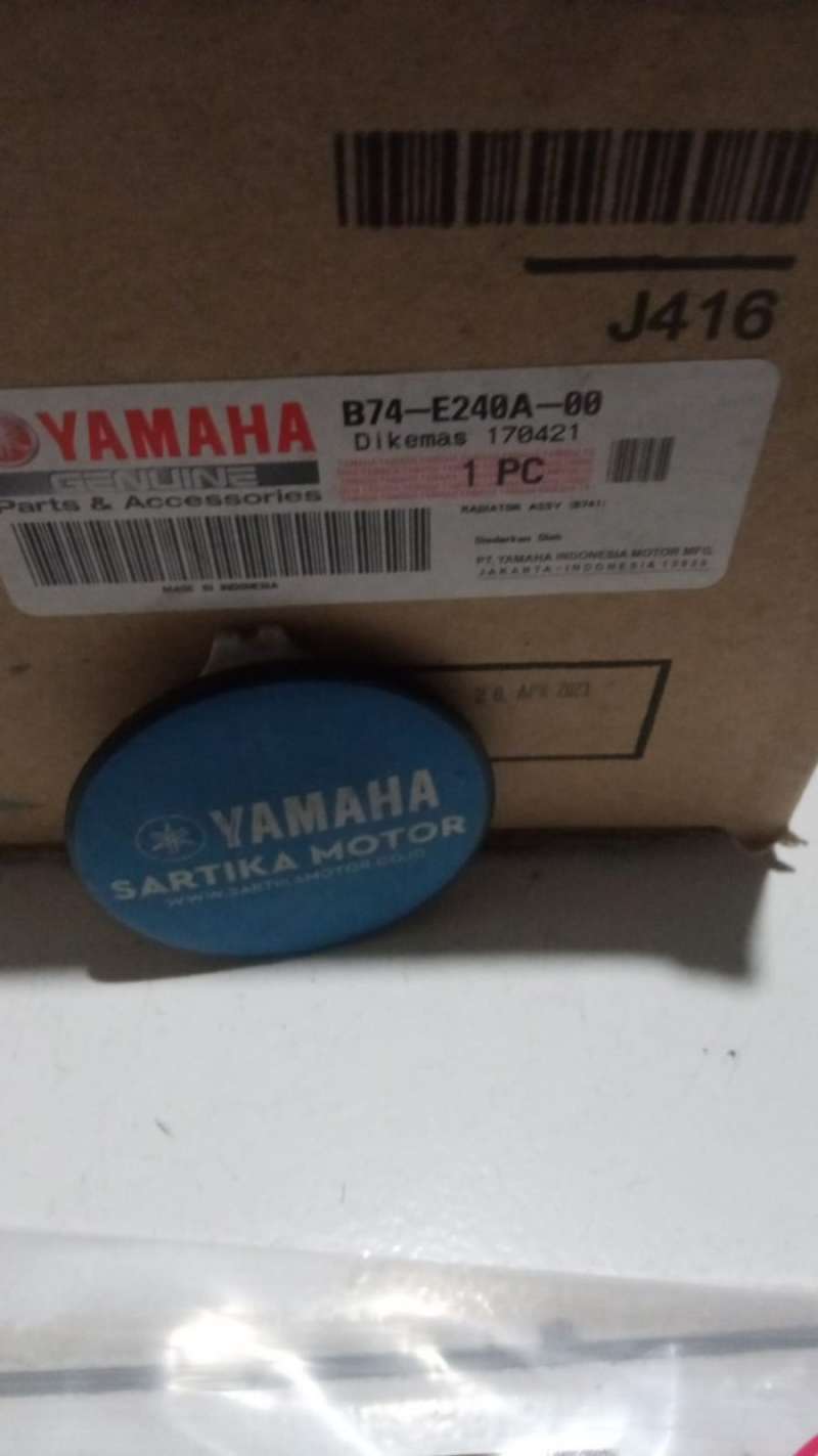 Jual Original Radiator Assy (B741) Yamaha Xmax 250 - Multivariasi di ...