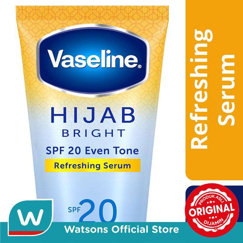 Jual Vaseline Hijab Bright Refreshing Body Serum Spf 20 Pa++ Even Tone ...