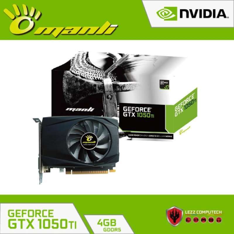 Jual Manli Gtx 1050 Ti 4gb Gddr5 Di Seller Lezz Computech - Ancol, Kota ...