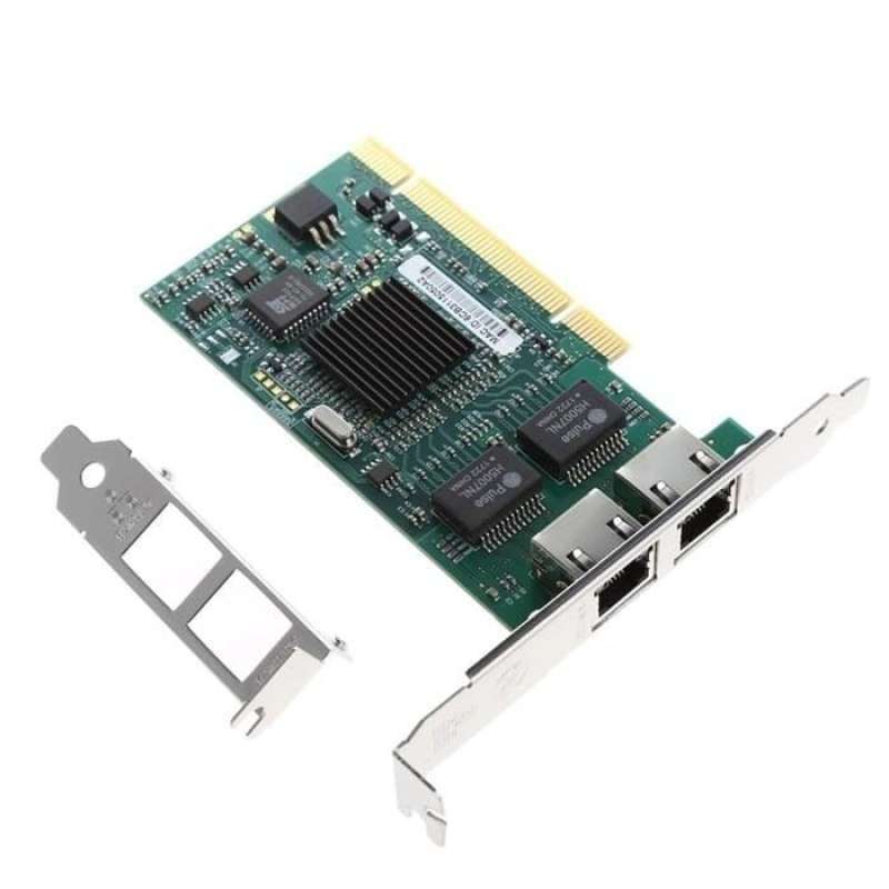 Jual Intel 82546 Dual Port Gigabit Ethernet 1000Mbps PCI LAN CARD RJ45 ...