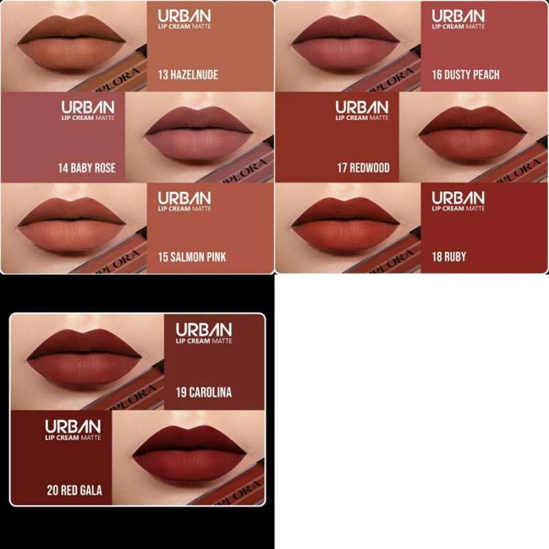 Jual Implora Urban Lip Cream Matte All Shades - 14 Baby Rose Di Seller ...