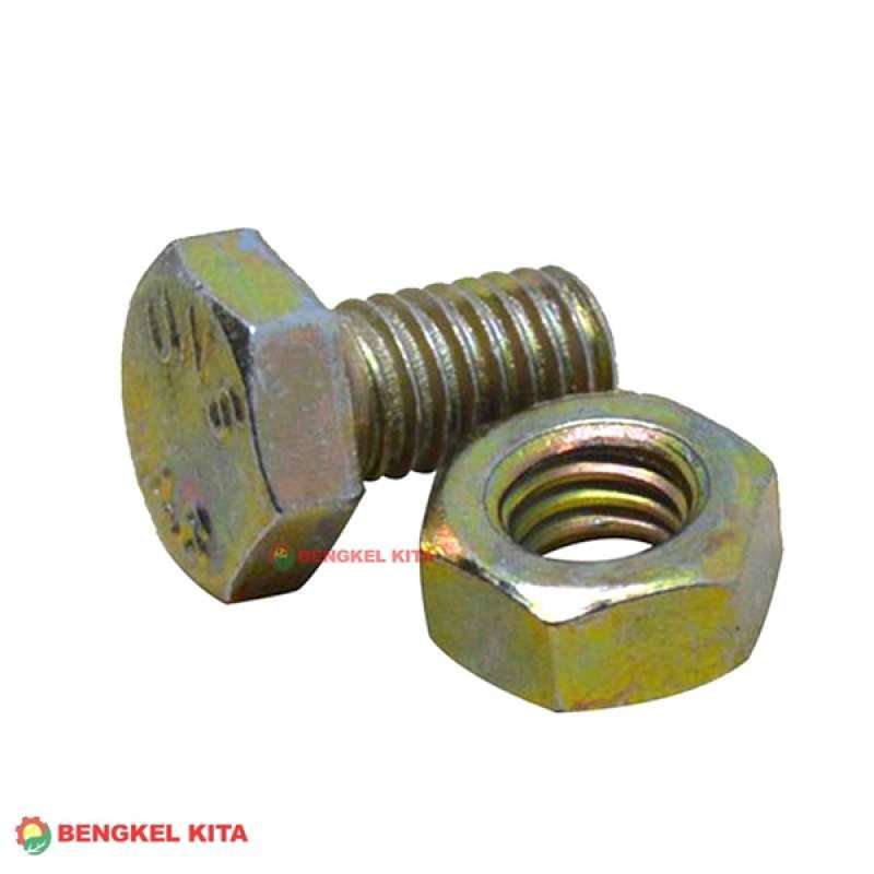 Jual BAUT & MUR 6 X 12 KUNING di Seller Halokita.com - Jln Raya Prembun ...