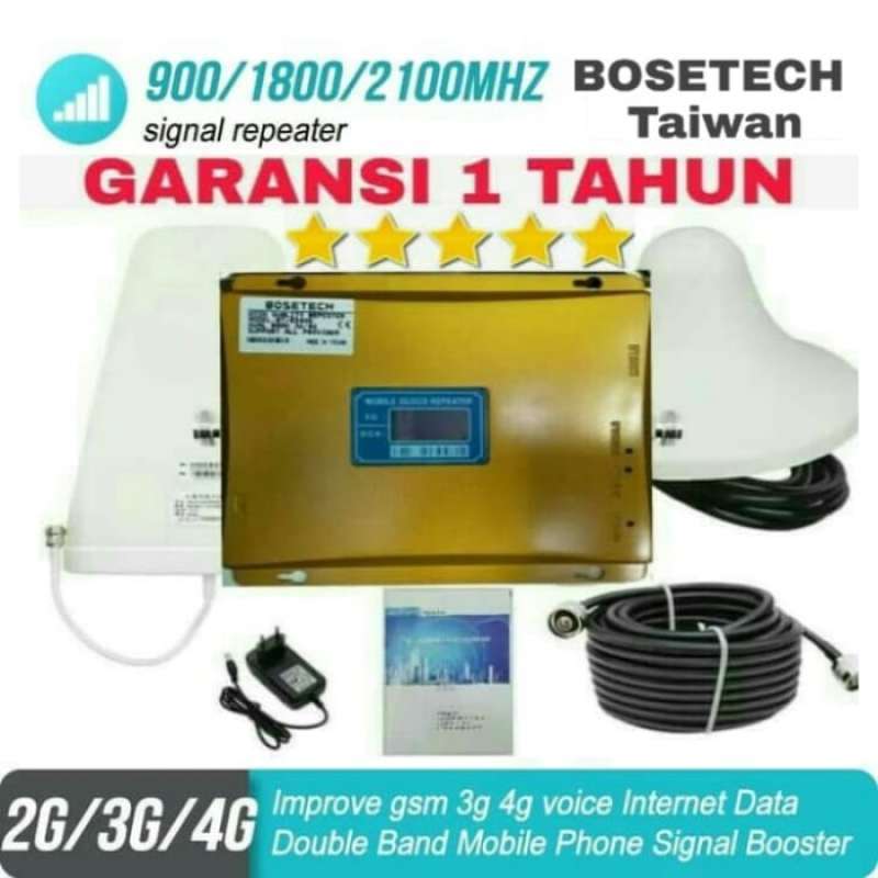 Jual Repeater GSM DualBand 3G 4G LTE, Penguat Sinyal Signal Hp Garansi 1 Th di Seller Silvanna ...