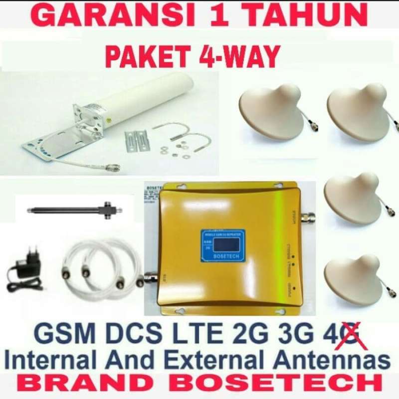 Jual PENGUAT SIGNAL HP BOSETECH BT-923HQ 4-WAY/PENGUAT SINYAL HP GSM di Seller Silvanna - Kapuk ...