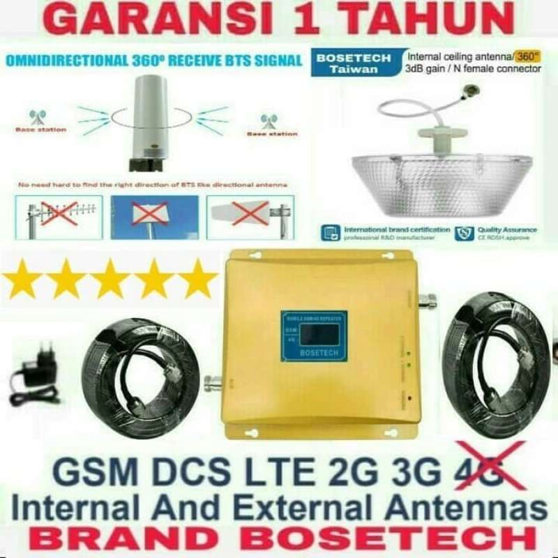Jual PENGUAT SINYAL HP gsm + 3G Hightech Repeater signal hp - Multicolor di Seller Silvanna ...