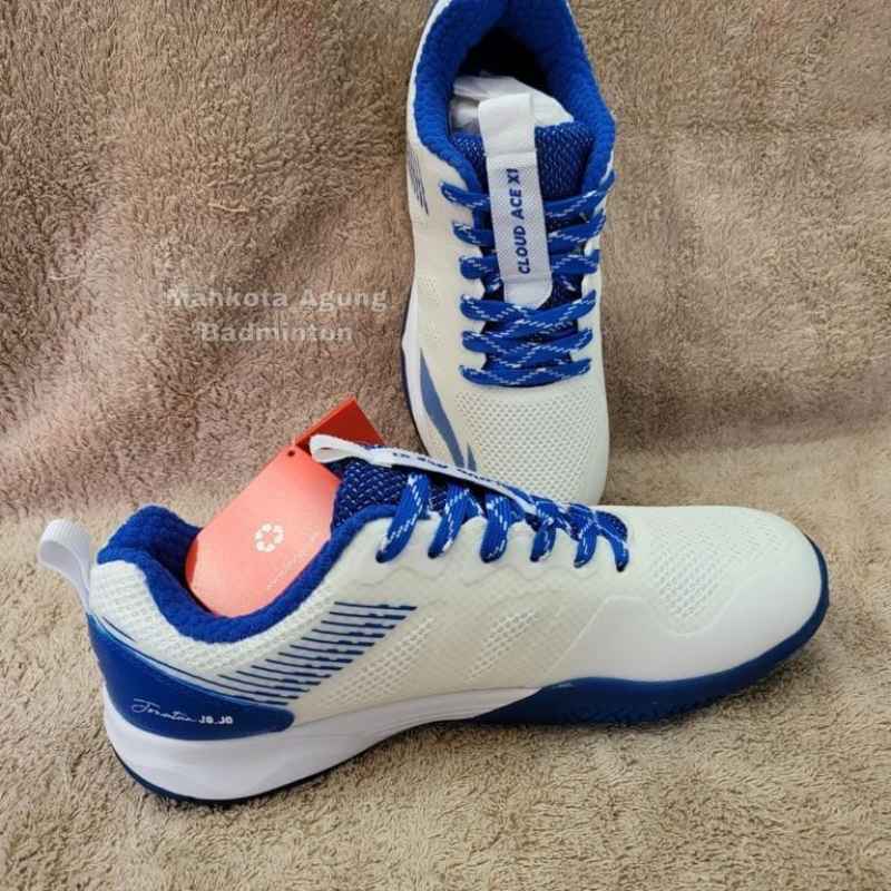 Jual Sepatu Badminton Bulutangkis Lining Cloud Ace X1 Original - 44 ...