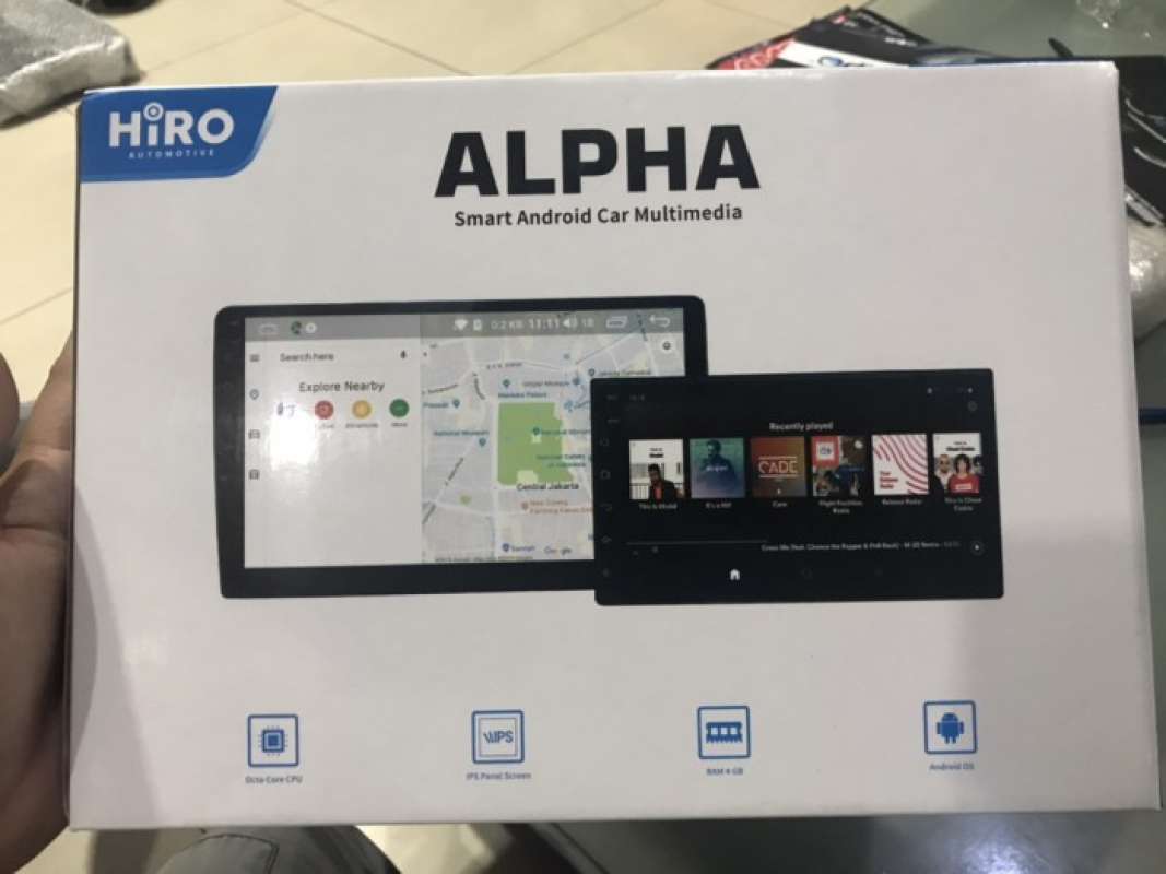 Promo HEAD UNIT FLOATING ALPHA 10 UNIVERSAL ANDROID RAM TERBESAR Diskon ...