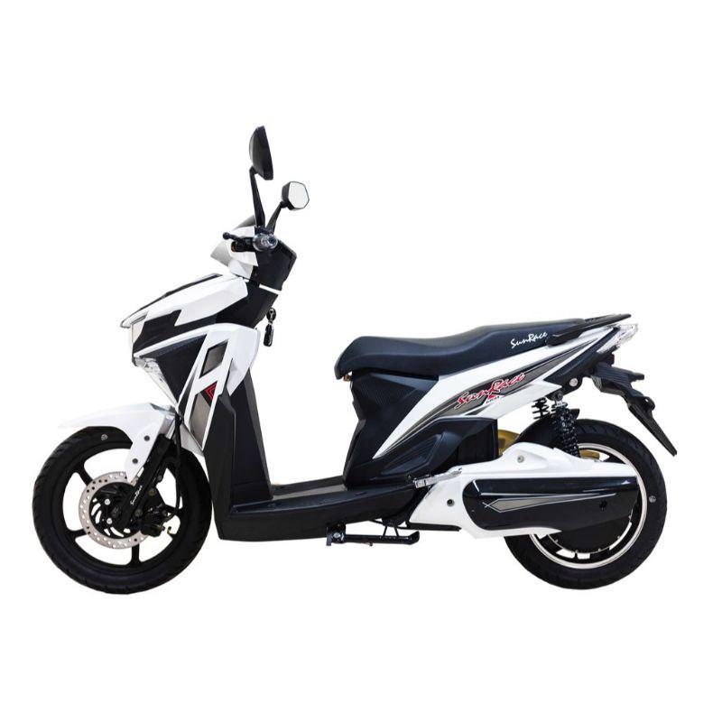 Promo Sunrace Sepeda Motor Listrik Jupiter 1500w 72v 20ah - Jawa Putih ...