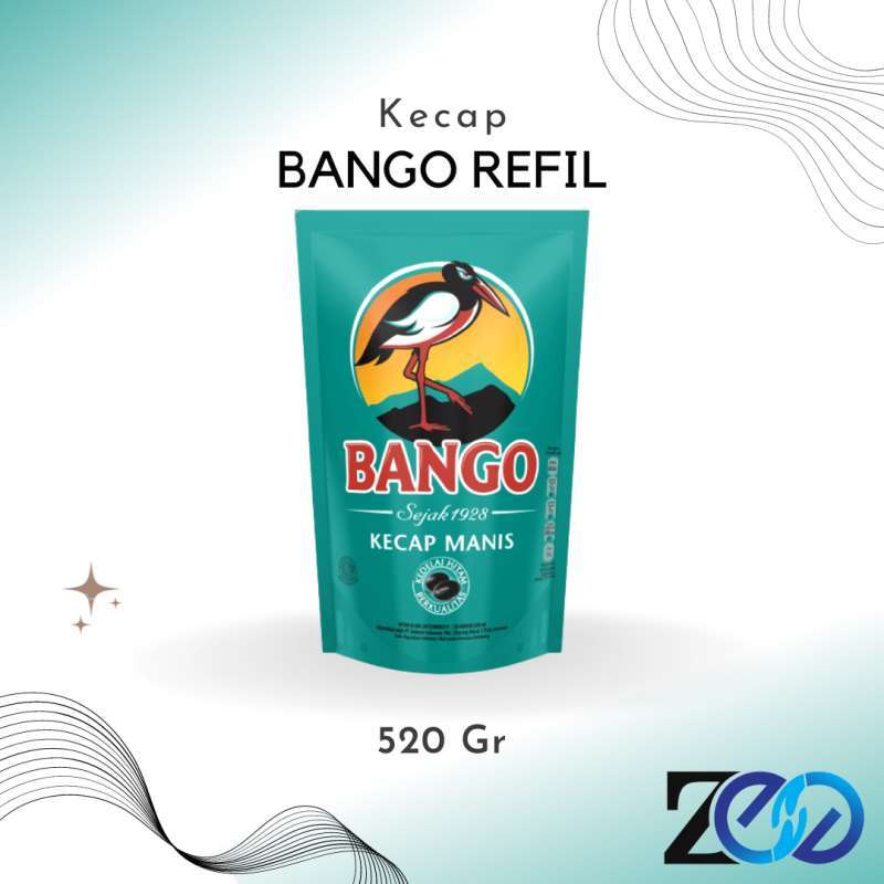 Jual Bango - Bango Kecap Manis 520 Ml - Soy Sauce, Kecap Manis Refill ...