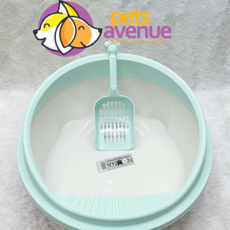 Promo baskom bak pasir kucing noona medium litter box tempat kotoran ...