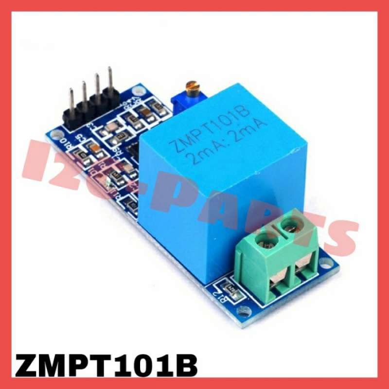 Promo ZMPT101B Single Phase AC Voltage Sensor Tegangan Listrik 220V ...