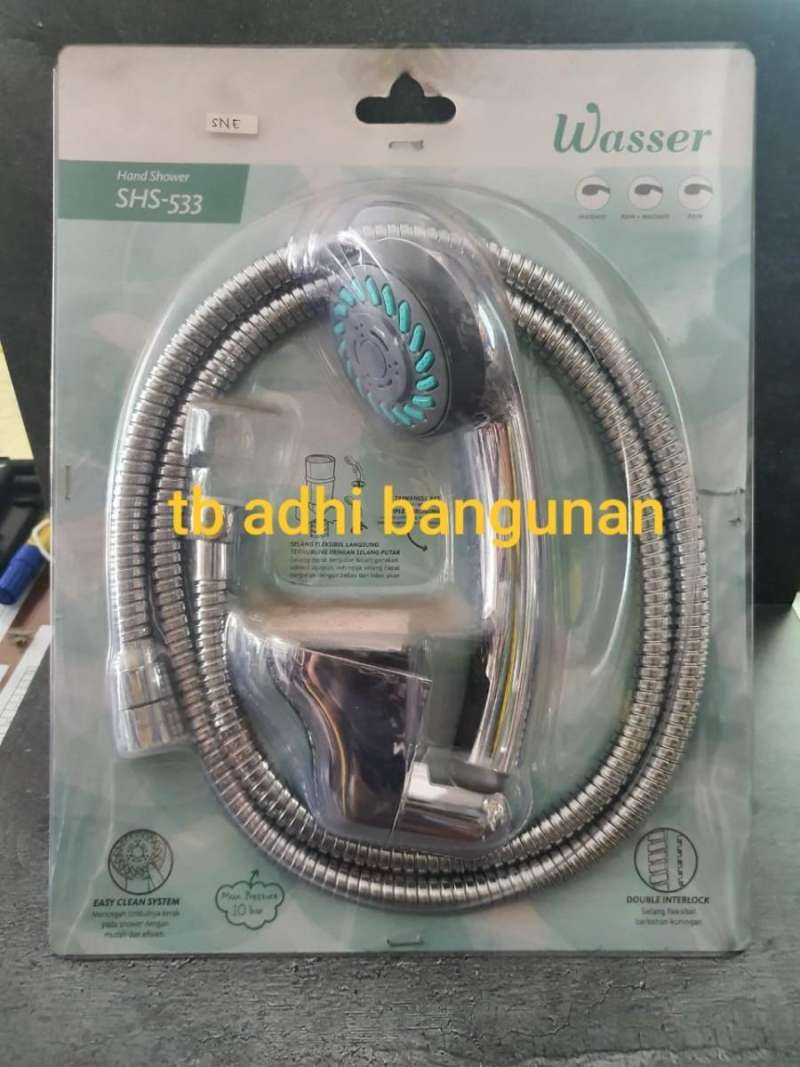 Jual hand shower wasser shs-533 di Seller Adhi bangunan ol ...
