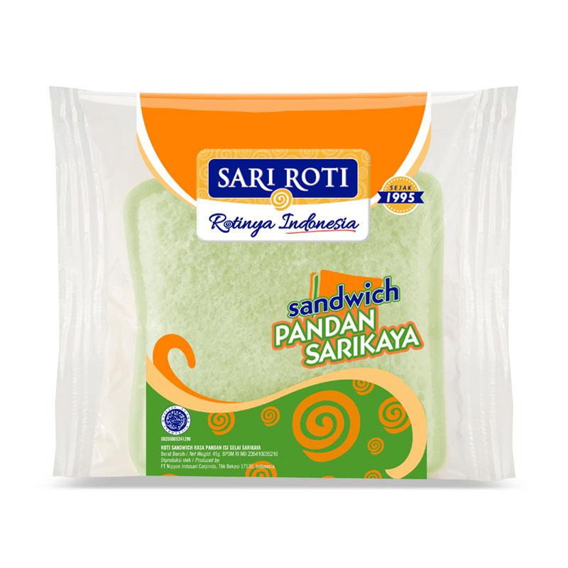 Jual Sari Roti Sandwich Pandan Sarikaya Medan di Seller Sari Roti ...