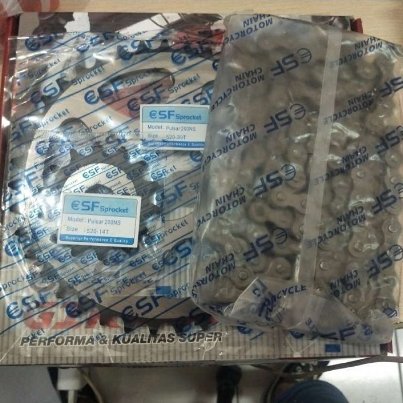 Promo Gearset Girset Gear Set Kawasaki Bajaj Pulsar NS200 ESF ...