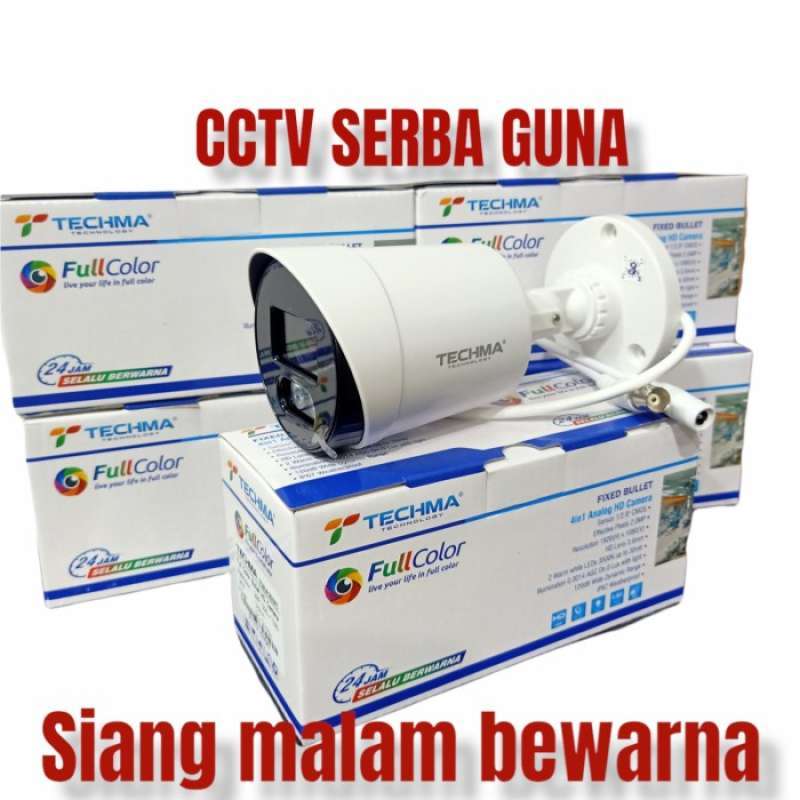 Promo Tahun ini aja kak kamera cctv techma 2mp colorvu outdoor full hd ...