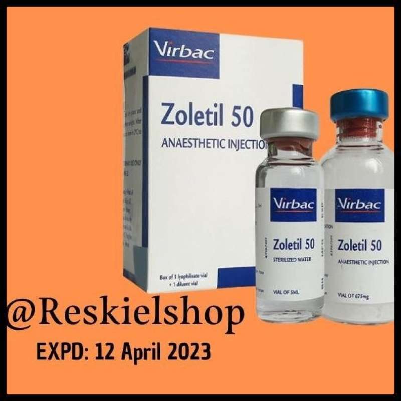 Jual Terbaru Zoletil 100 Sedative Anaesthetic For Cats And Dogs ...