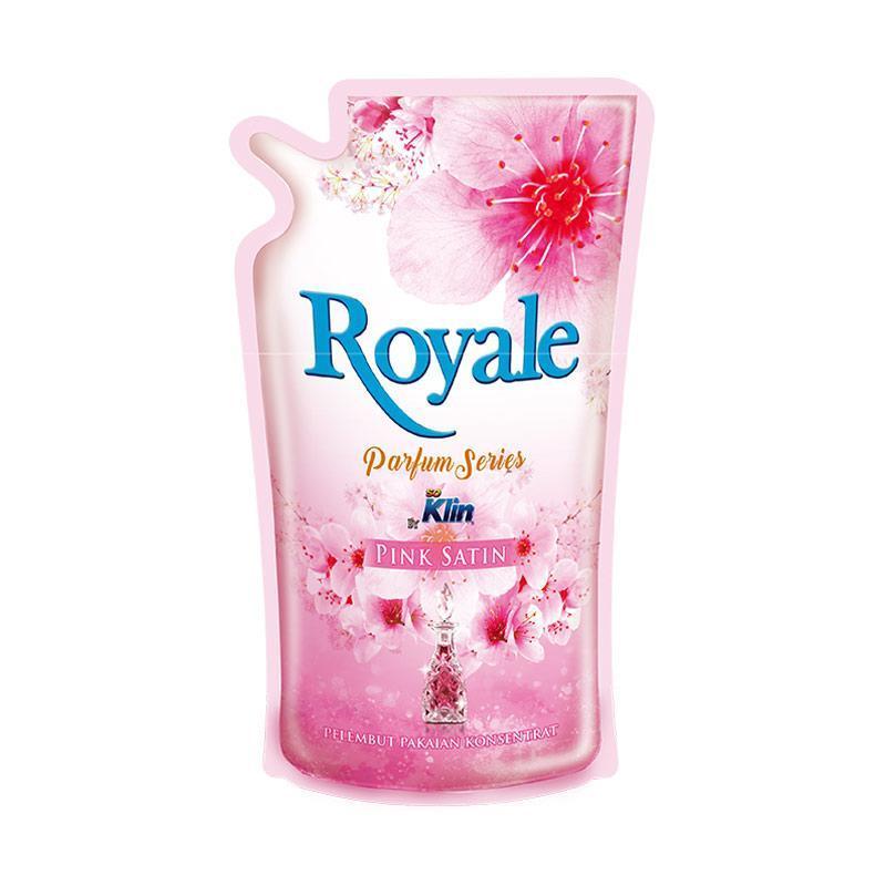 Jual ROYALE Soft Pink Satin Softener [900 mL/ Kemasan Pouch] di Seller ...