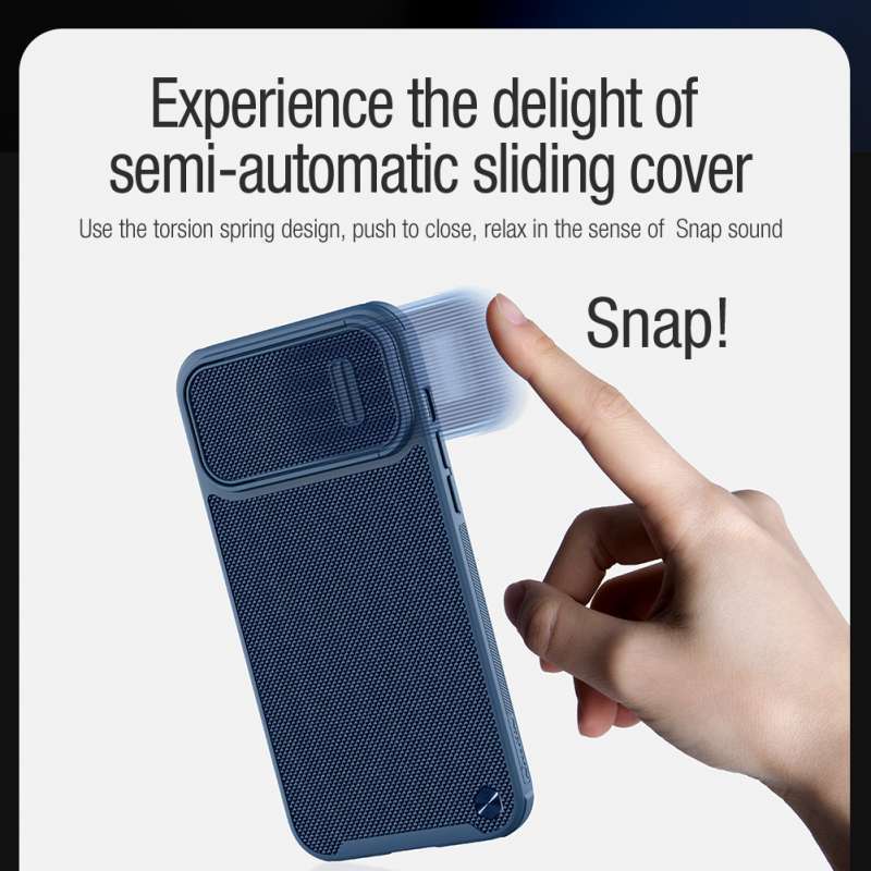 Promo Case iPhone 14 / Plus / Pro / Pro Max Nillkin Textured S MagSafe ...