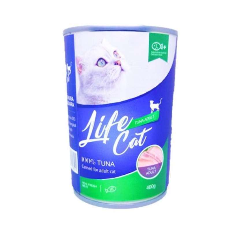 Jual Makanan Kucing Basah LIFECAT LIFE CAT Kaleng 400 Gr Rasa Tuna ...