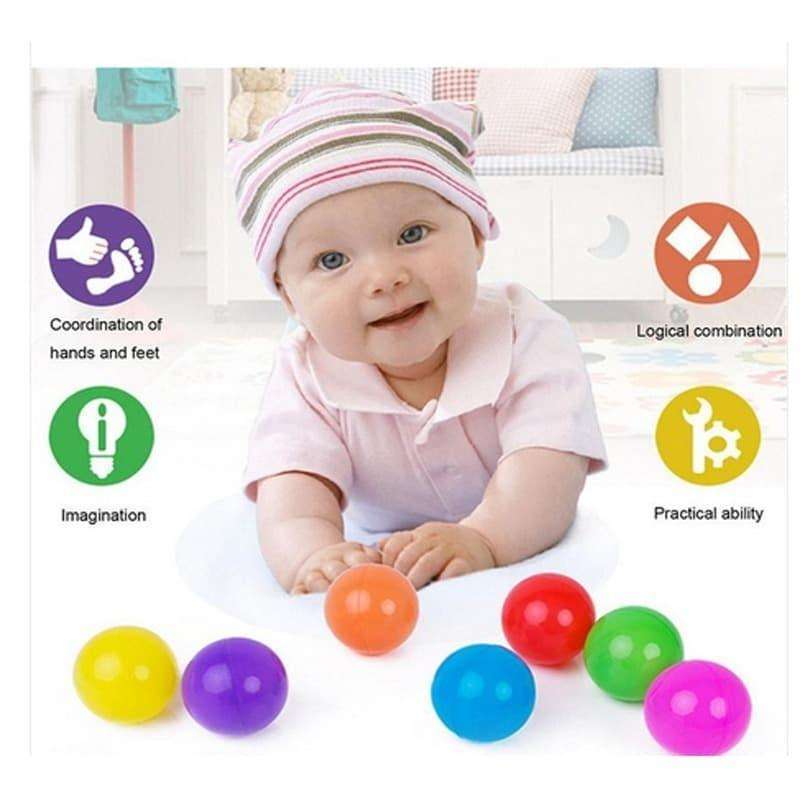 Jual Mainan Bola Plastik warna-warni 25pcs di Seller Kaylandut ...