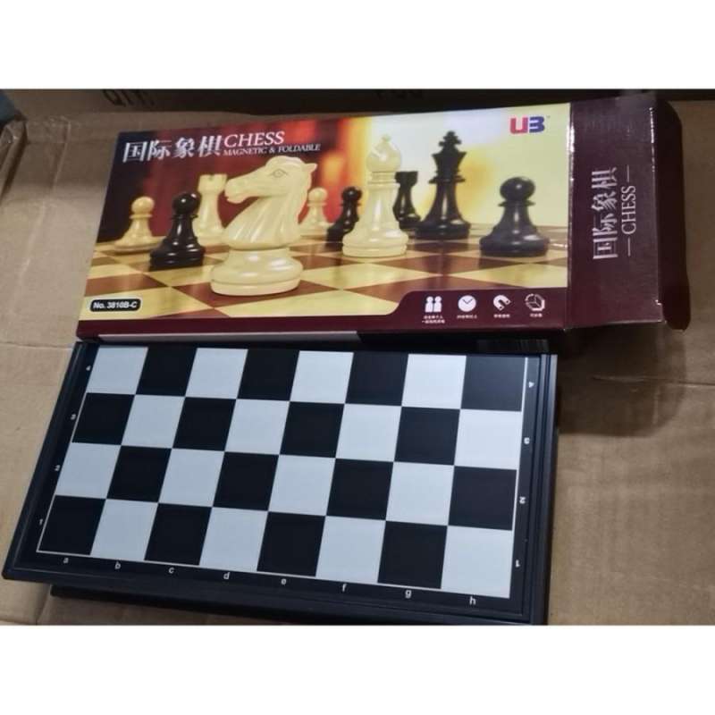 Jual Papan Catur Magnet Permainan olahraga strategi pion Fold Chess ...