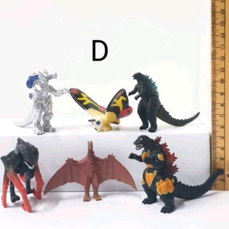 Jual Mainan Godzilla Set D Figure 6pcs Di Seller Toko Micho - Ancol ...