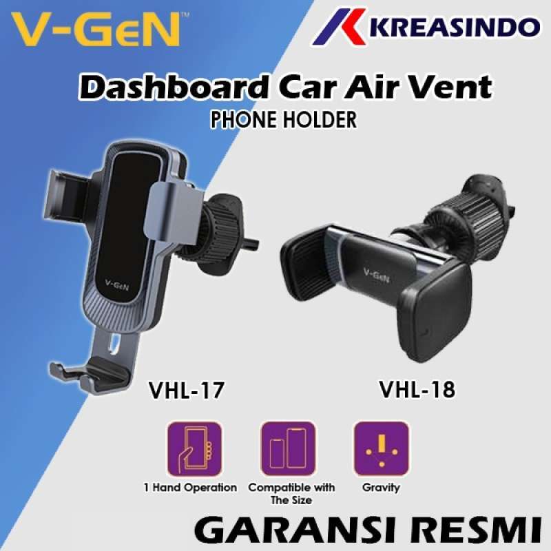 Jual VGEN V-GeN VHL-17 VHL-18 Dashboard Car Phone Air Vent Holder HP ...