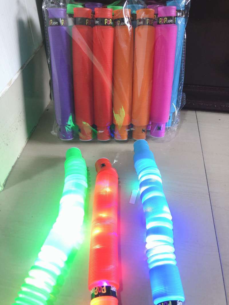Promo Mainan Lampu LED Tabung pipa dan karakter - POP LIGHT Diskon 28% ...