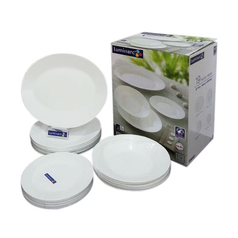 Jual Luminarc Essence Dinnerware Set Piring [19 pcs] di Seller Luminarc ...