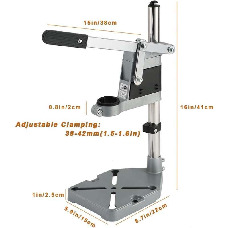 Jual Dudukan Bor Tangan / Drill Stand / Stand Drill press vice / Stand ...
