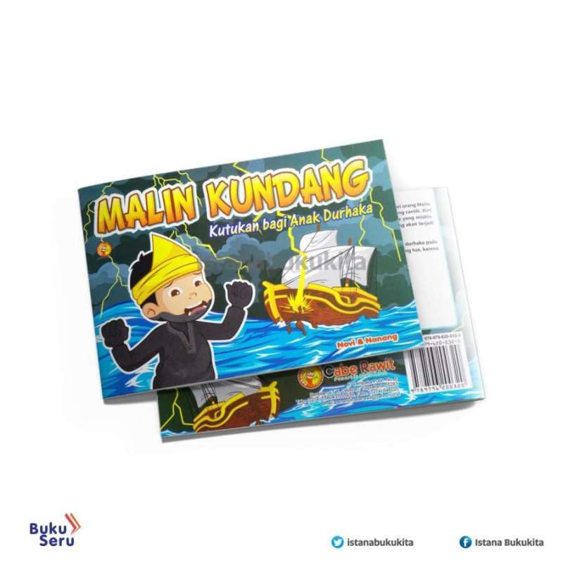 Jual Buku Seru - Malin Kundang Kutukan Bagi Anak Durhaka di Seller mega ...