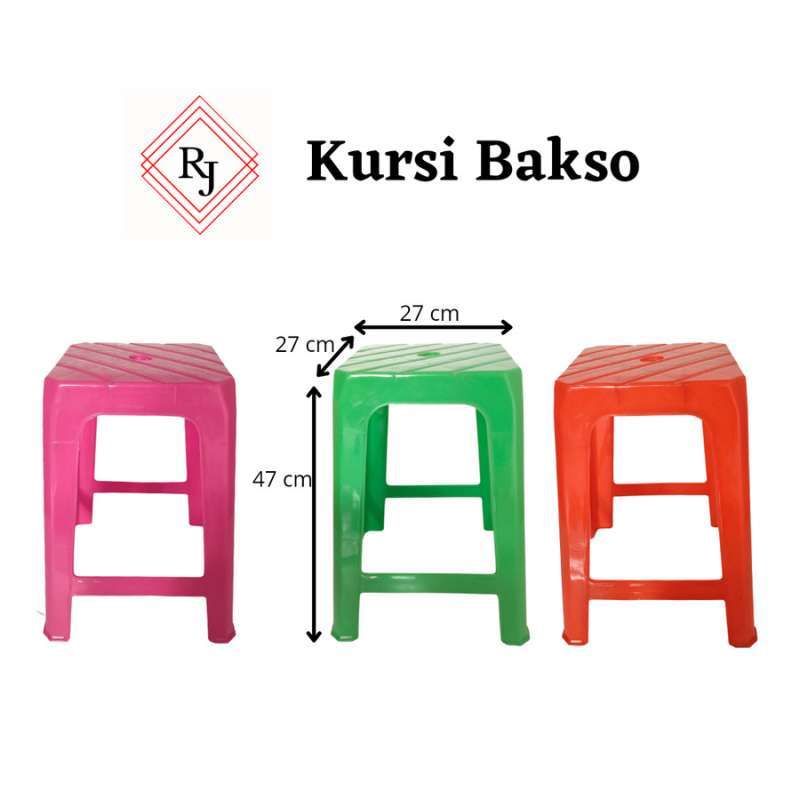 Jual Kursi Bakso / Bangku Bakso / Bangku Plastik / Kursi Ekonomis Baso ...