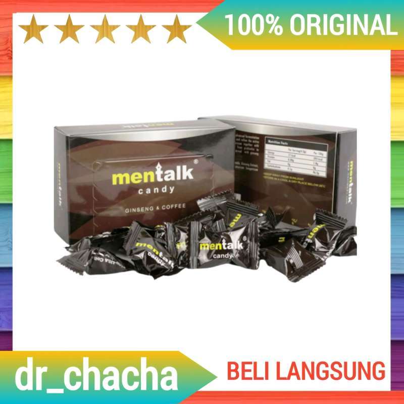 Jual Mentalk-Candy Permen Ginseng & Coffee Original Terbukti di Seller ...