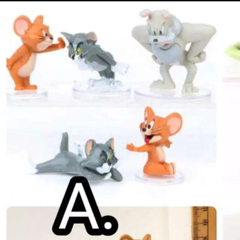 Jual figure set 5 tom and jerry mainan topper di Seller Toko dolanan ...