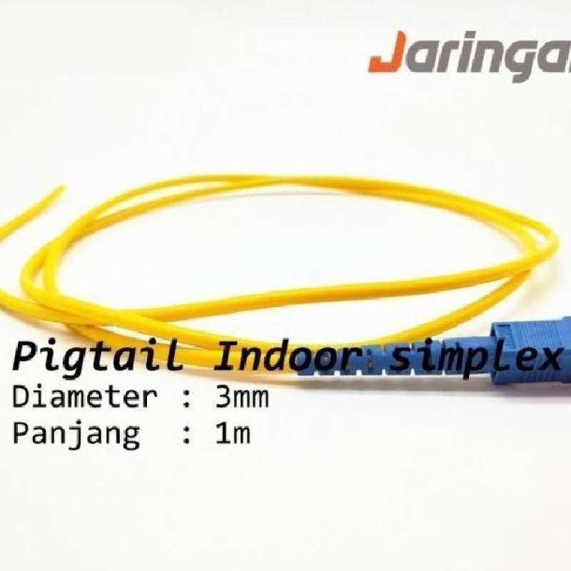 Jual SPLICING SC DROPCORE PIGTAIL dan KONEKTOR RJ45 LAN - Pigtail 3MM ...