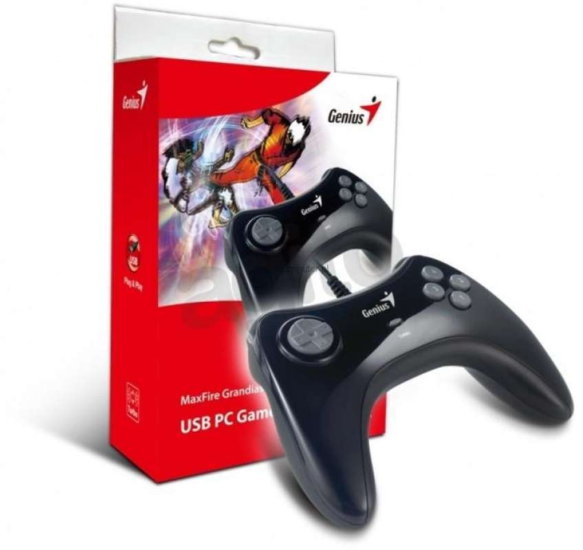 Jual Genius MaxFire Grandias/Max Fire Grandias USB PC Gamepad with ...