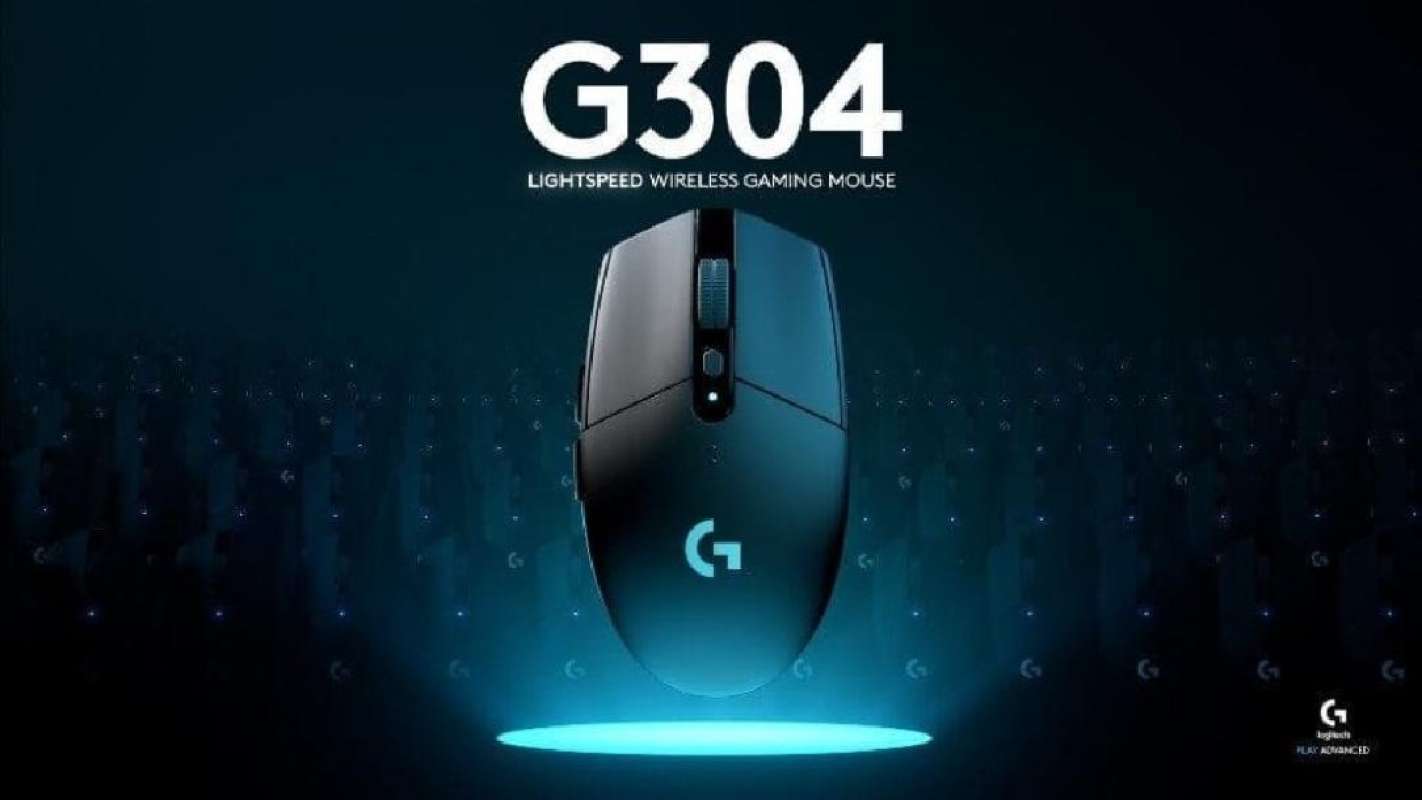 Jual Logitech G304/G 304 Lightspeed Black Wireless Gaming Mouse 12,000 ...
