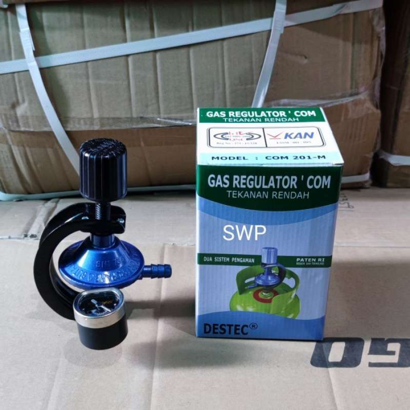 Promo DESTEC regulator gas lpg com 201m plus meteran Diskon 62% di ...