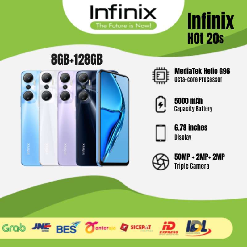 Jual Infinix Hot 20s Smartphone [ Ram 8GB + Rom 128GB ] - Garansi Resmi ...