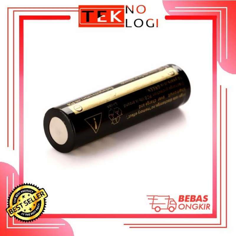 Jual UltraFire Baterai Li-ion 18650 6000mAh 3.7V - BRC 18650 - Golden di Seller tokoteknologi ...