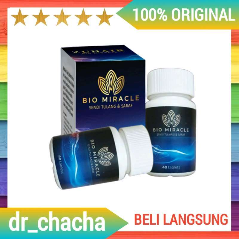 Jual Bio Miracle Original BioMiracle Asli Tablet Herbal Obat Asam Urat ...