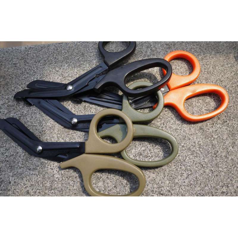Jual Glo - Edc Survival Serrated Scissor Emergency Outdoor Tool Warna ...