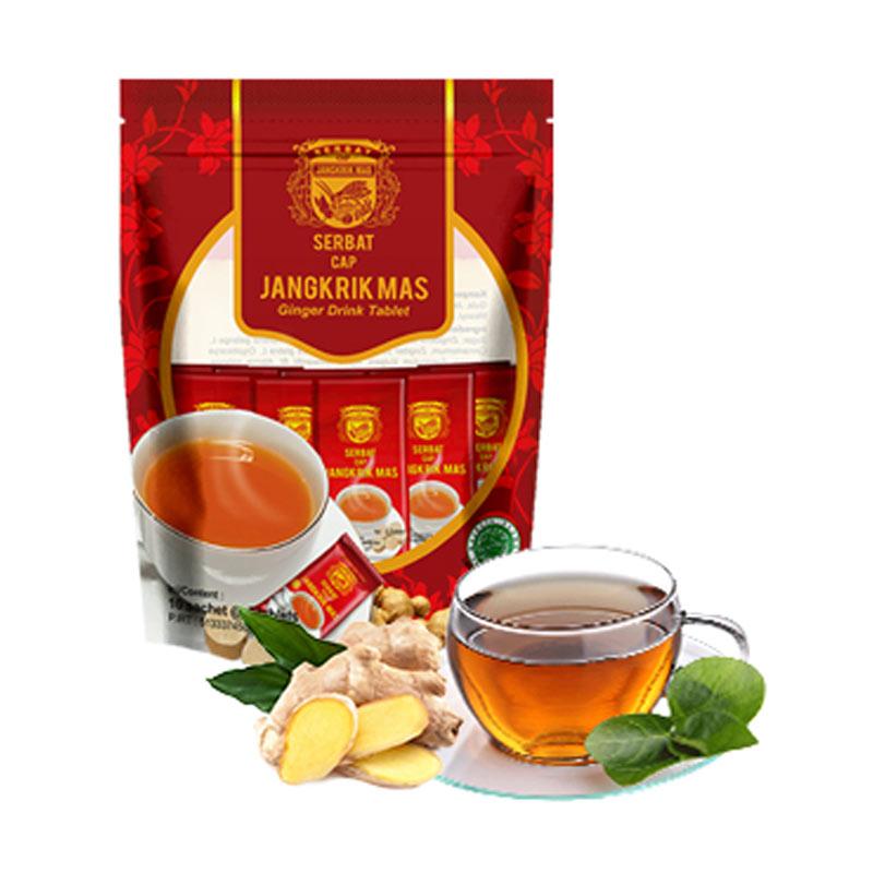 Jual Serbat Cap Jangkrik Mas Original Ginger Jahe Drink Tablet Jamu di ...