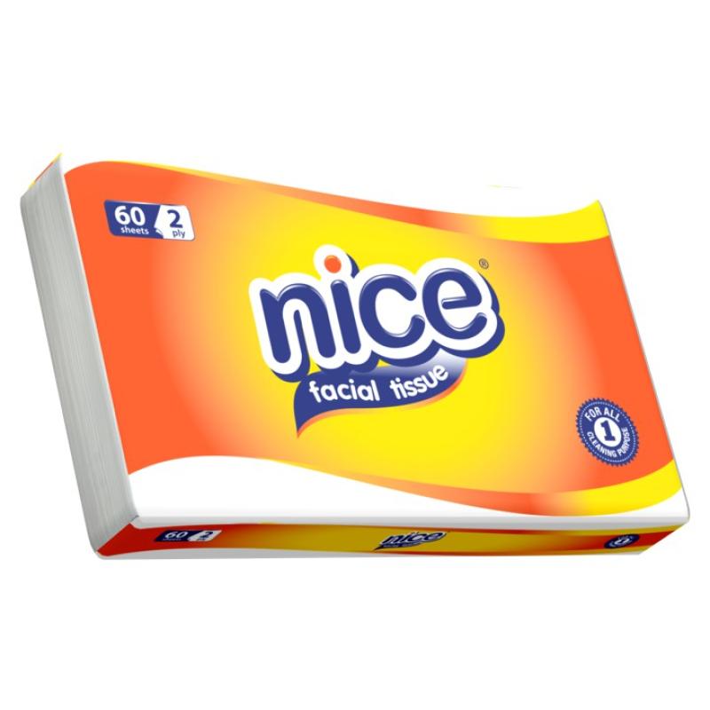 Jual Nice Facial Tissue [60 Sheets/ Kemasan Travel Pack] di Seller ...